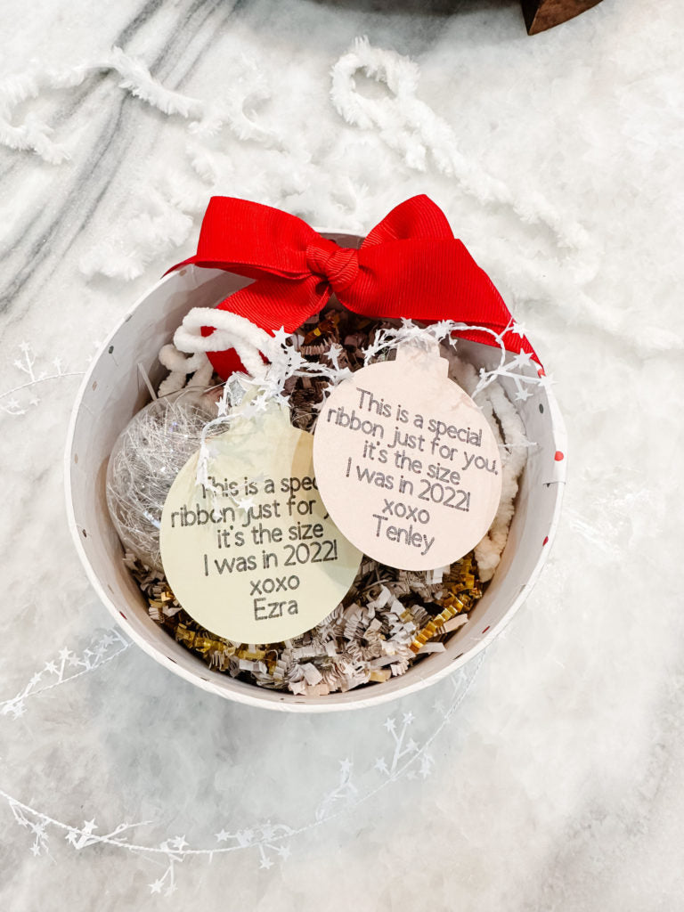 DIY Christmas keepsake ornament – The LittleOak Company AU