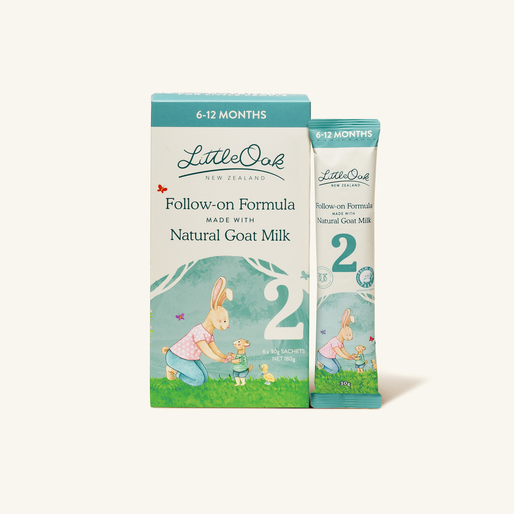 Natural Goat Milk Follow-on Formula 6 x 30gm Travel Sachets – The ...