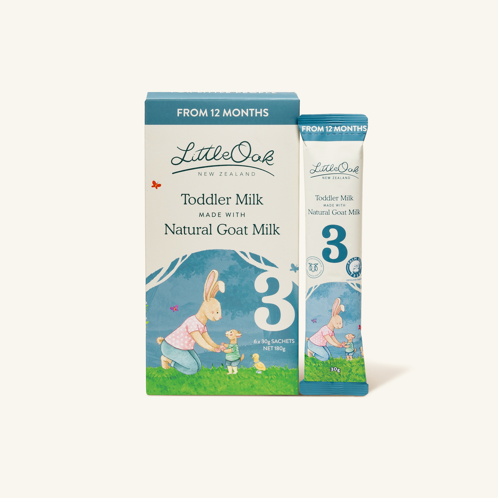 Natural Goat Milk Toddler Milk 6 x 30gm Travel Sachets – The LittleOak ...